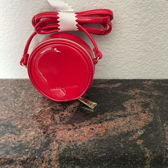 Marc Jacobs | Bags | Marc Jacobs Red Round Crossbody Bag | Poshmark